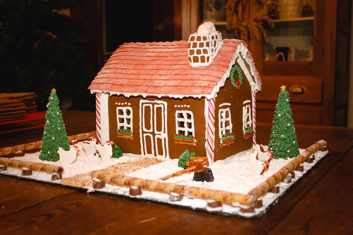 Gingerbread Farmhouse WholeMade Homestead