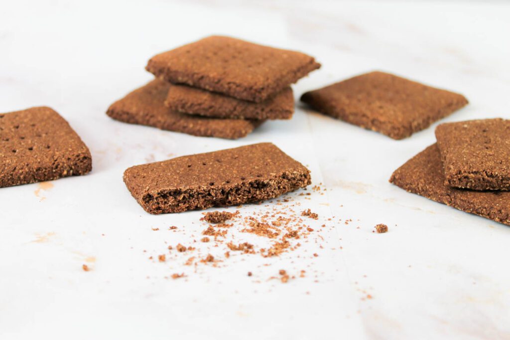 Healthy Chocolate Graham Cracker Recipe - WholeMade Homestead